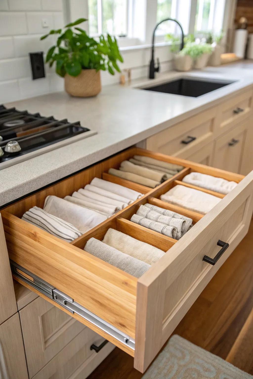 14+ Creative Ways to Store Cloth Napkins - Heatherlight