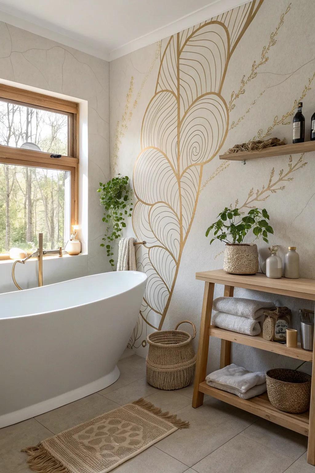 16+ Stylish Wall Decals for Bathroom Ideas - Heatherlight